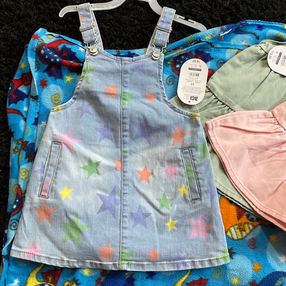 wonder nation | Dresses | Little Girls Overalls | Poshmark